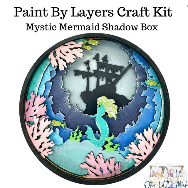 Mystic Mermaid | Shadow Box Kit – West Coast Wildflowers